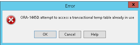 GLOBAL TEMPORARY TABLE در دیتابیس اوراکل – Oracle Database