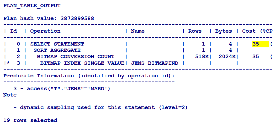 ایندکس BITMAP در اوراکل – Oracle Database