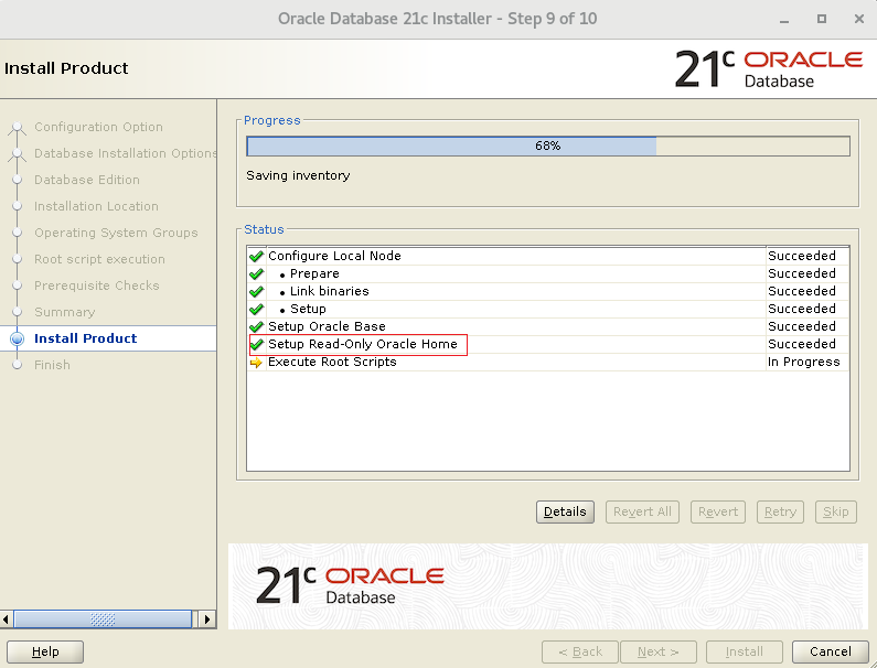 Read-only Oracle Home در اوراکل 21c(تغییر مسیر دایرکتوری dbs و network) – Oracle Database