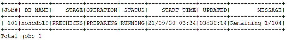 ارتقا non-CDB به اوراکل 21c از طریق ابزار AutoUpgrade – Oracle Database